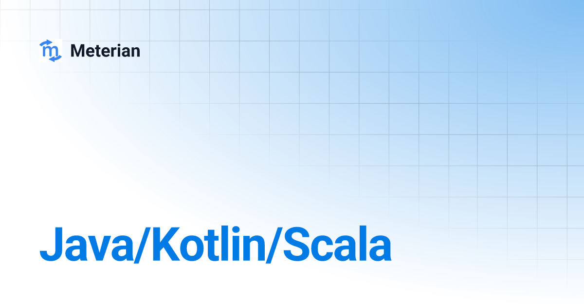 Java/Kotlin/Scala | Meterian